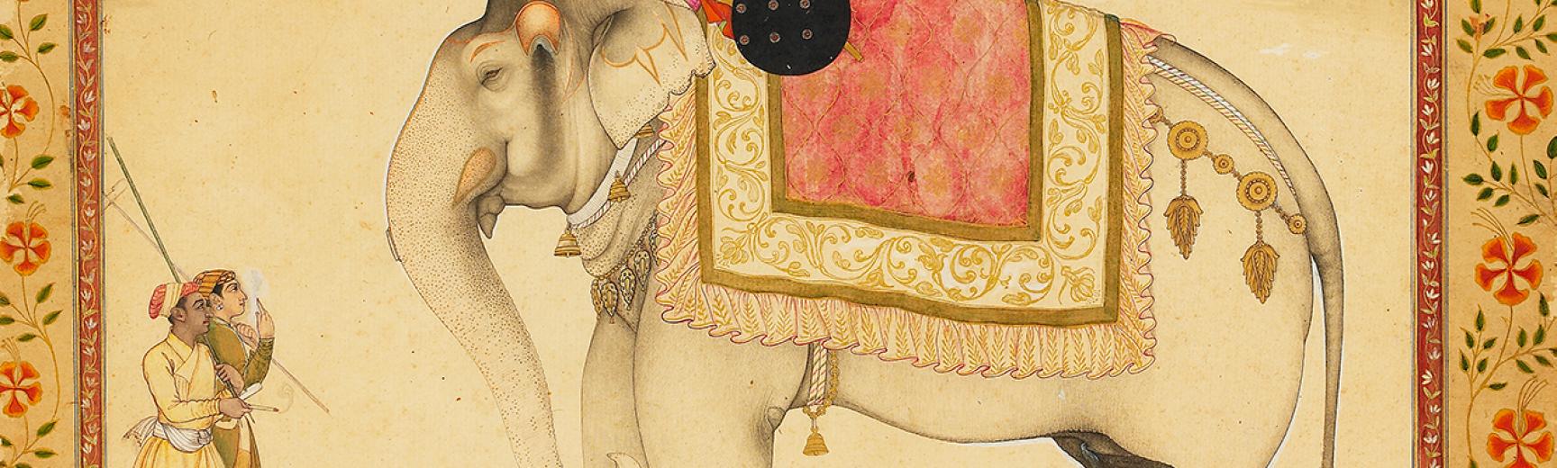 ROYAL ELEPHANTS FROM MUGHAL INDIA | Ashmolean Museum