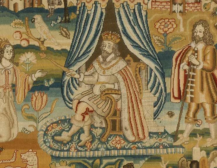 THE EYE OF THE NEEDLE: ENGLISH EMBROIDERIES FROM THE FELLER COLLECTION ...