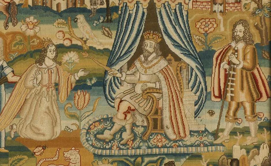 THE EYE OF THE NEEDLE: ENGLISH EMBROIDERIES FROM THE FELLER COLLECTION ...